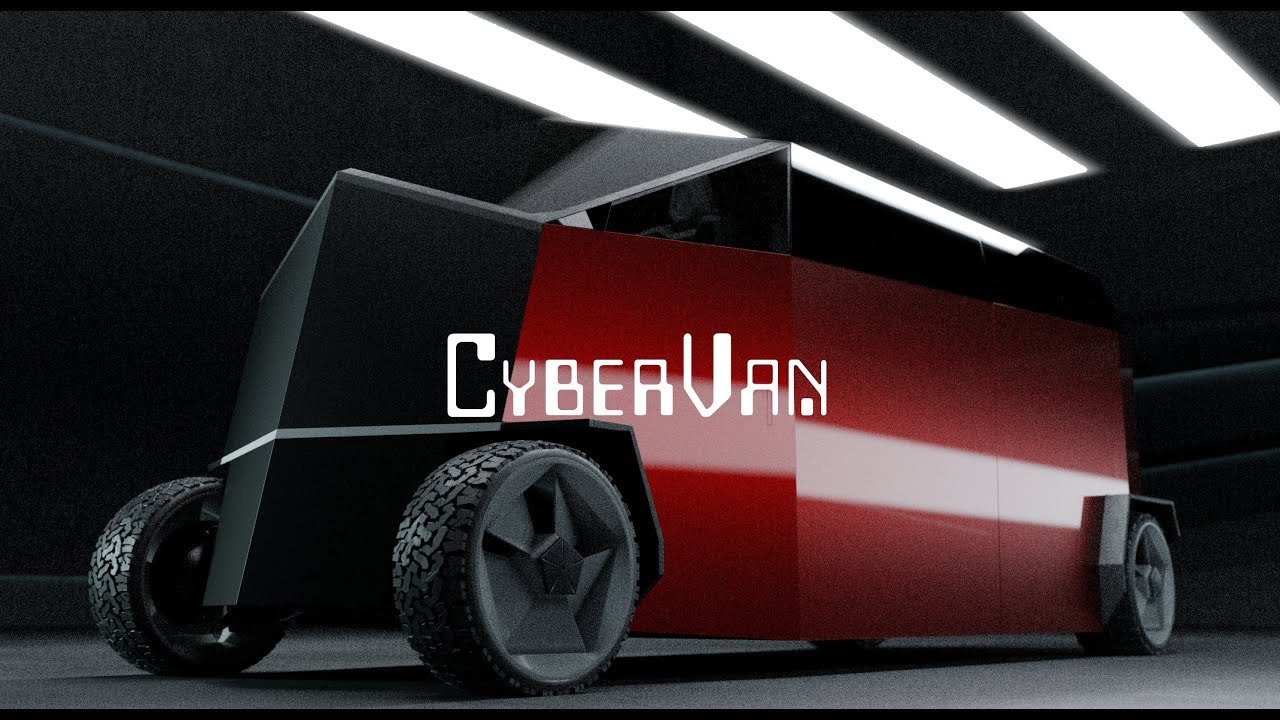Designed a Cyber Van so you dont have to (Teaser) - YouTube