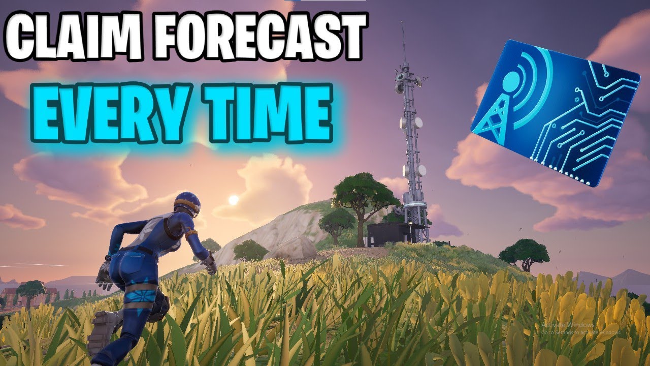 How To ALWAYS Get FORECAST TOWER in Fortnite Chapter 5 (Advanced Guide ...