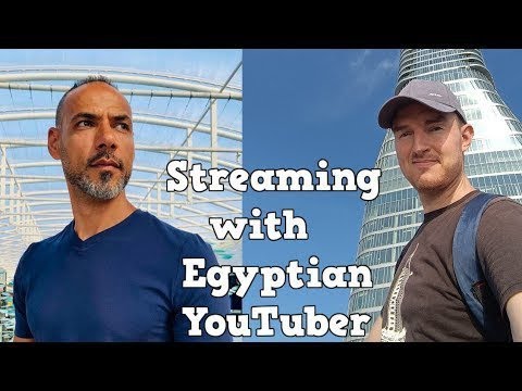 Streaming with Egyptian YouTuber - YouTube