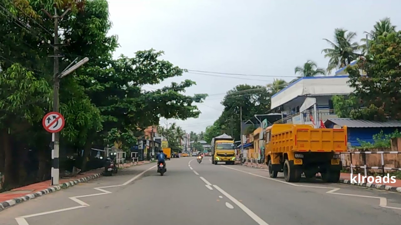 Short trip from Kazhakootam to Pothencode through Bypass - YouTube