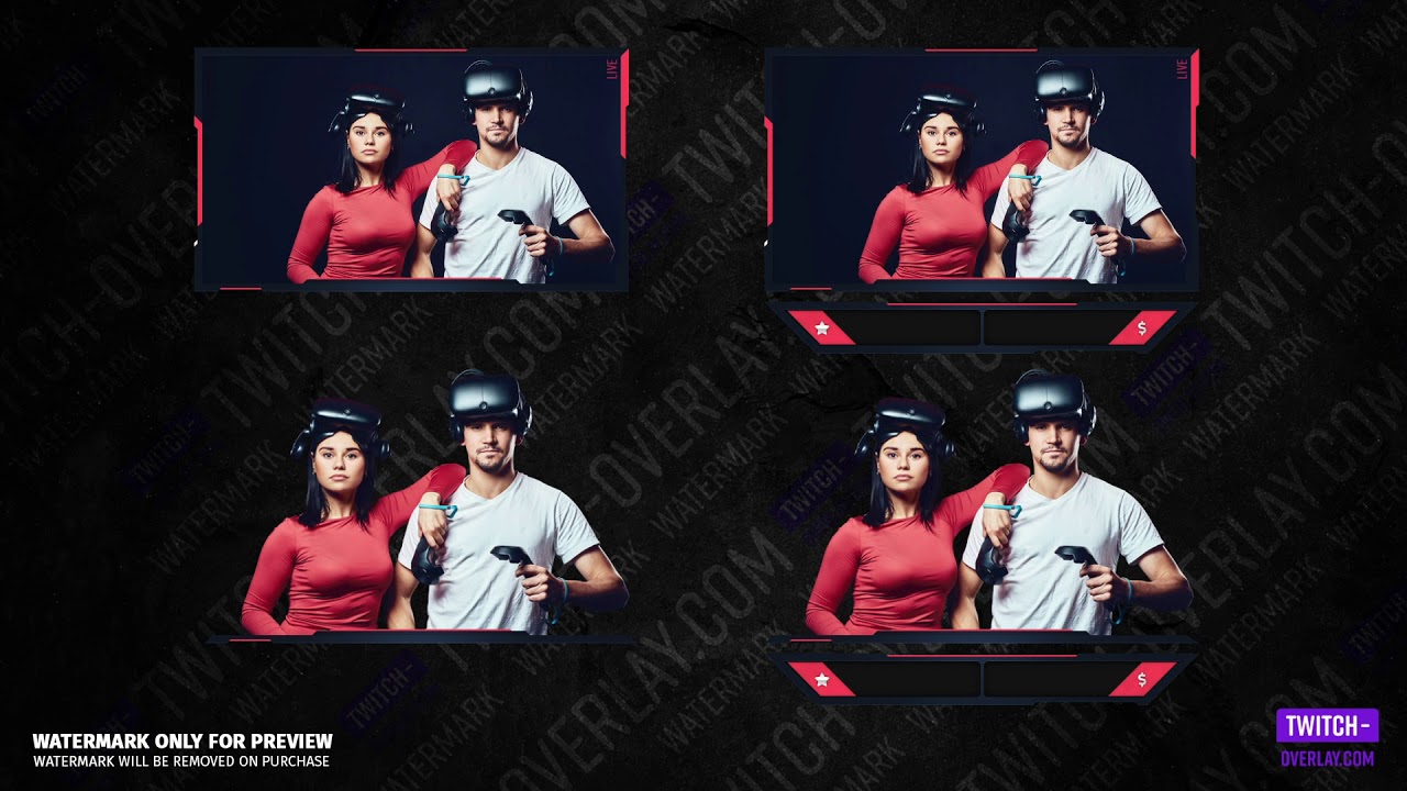 Animated Valorant Webcam Overlay Stalker Edition - YouTube