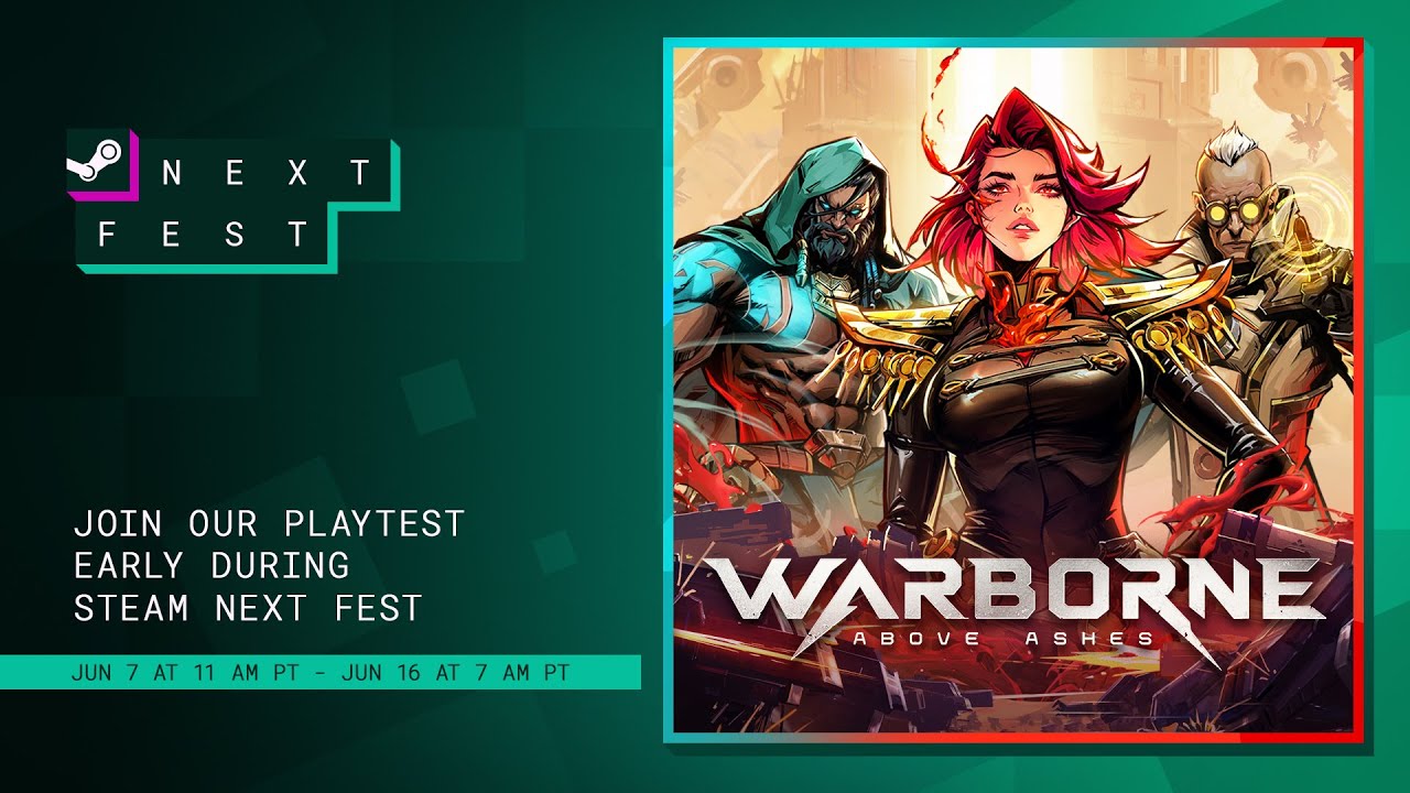 Warborne Above Ashes | Steam Next Fest Gameplay Trailer - YouTube