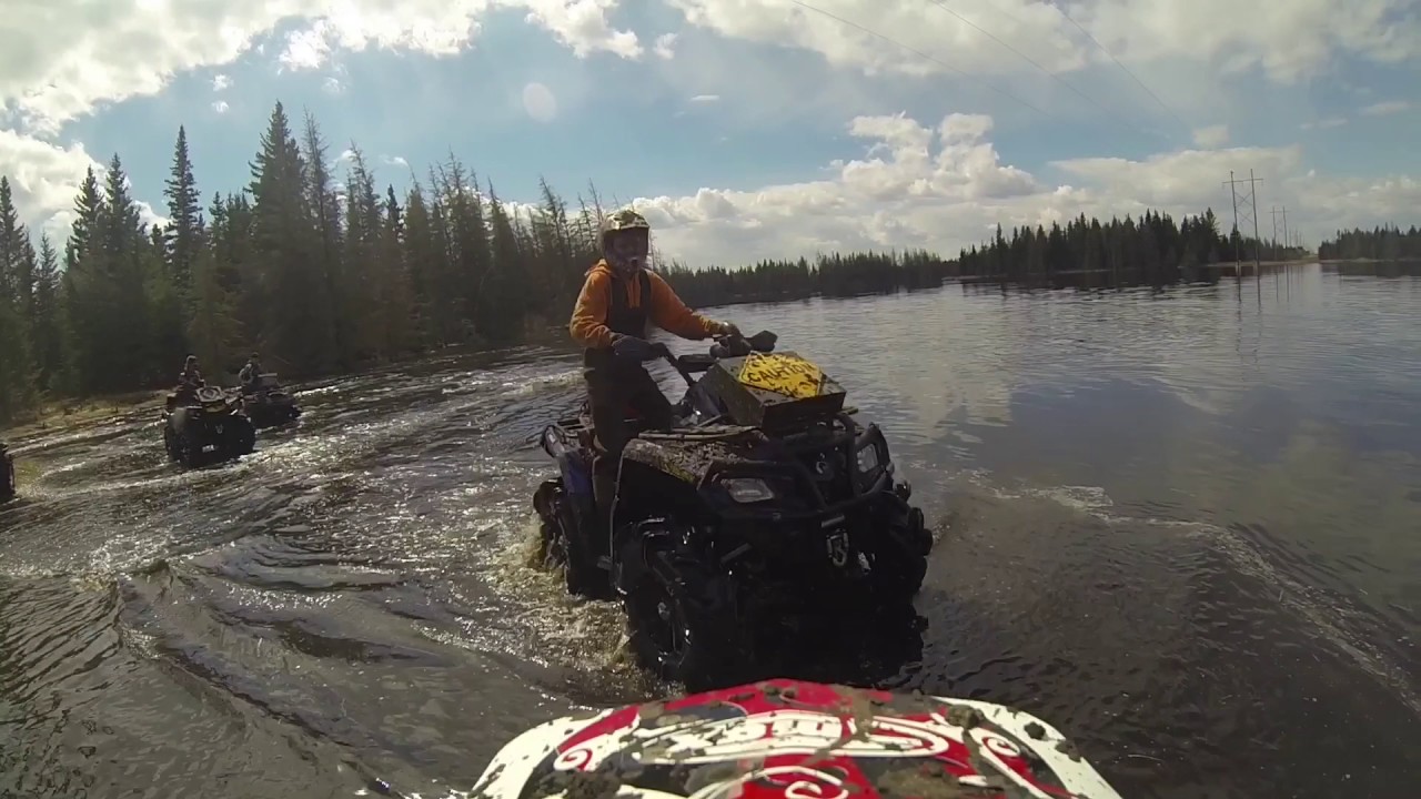 Holbein 2017 The Big Dirty ATV Rally Water Hole - YouTube