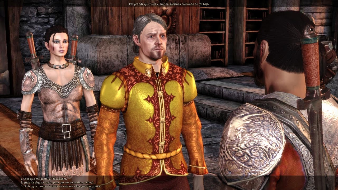 Dragon Age Origins Noble Human Origin Origen Noble Humano Intro HD ...