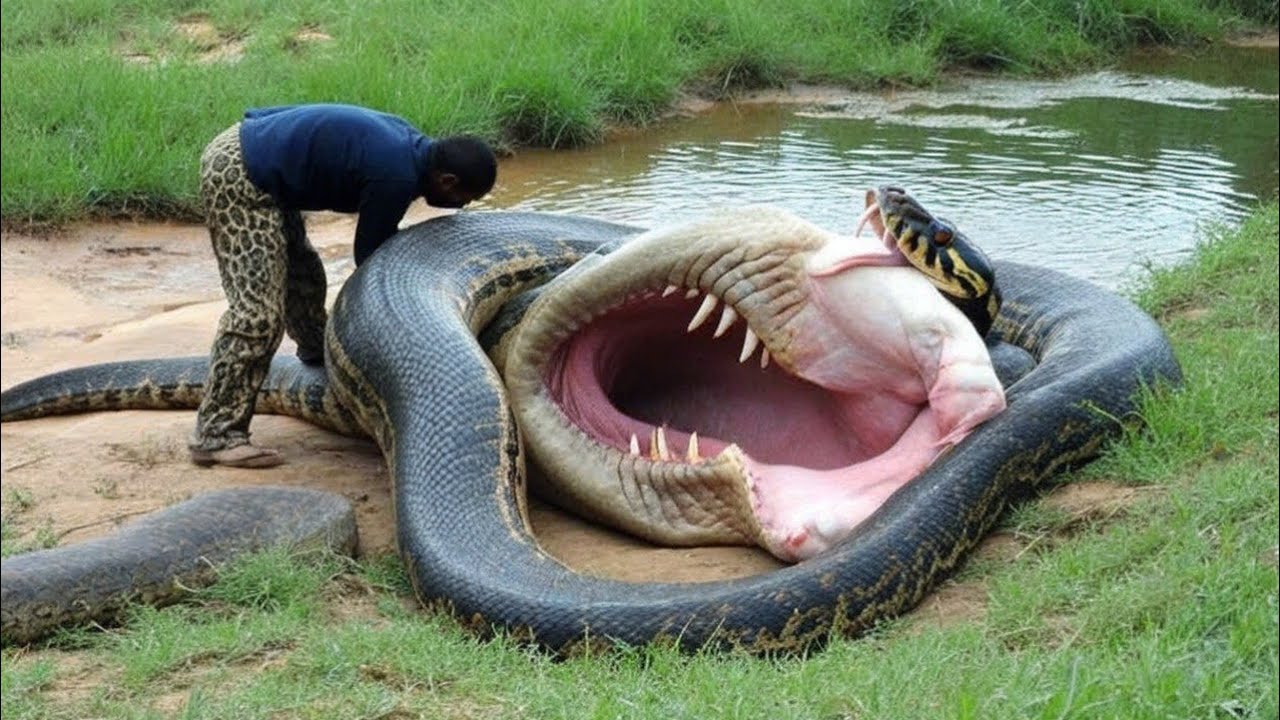 Rare Encounter With a Giant Snake in the Wild | Nature at Its Peak ...