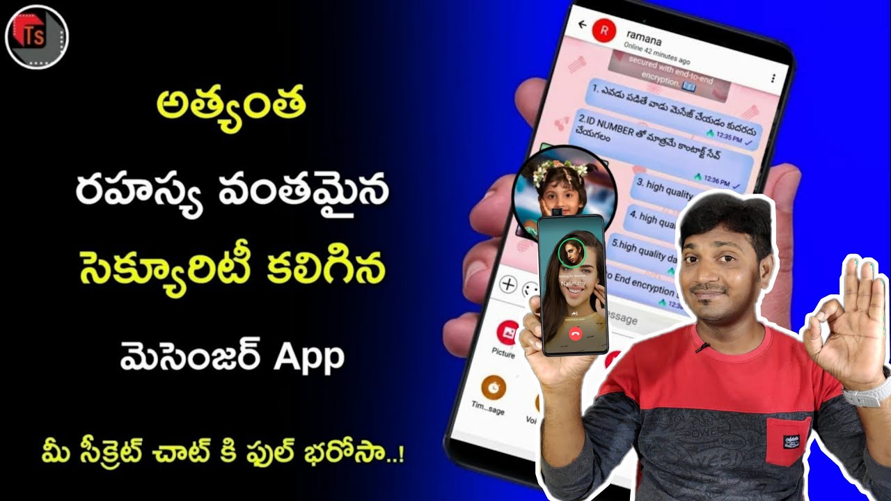 Best chatting apps with strangers,Chat Messenger App features and review|Tech Siva - YouTube