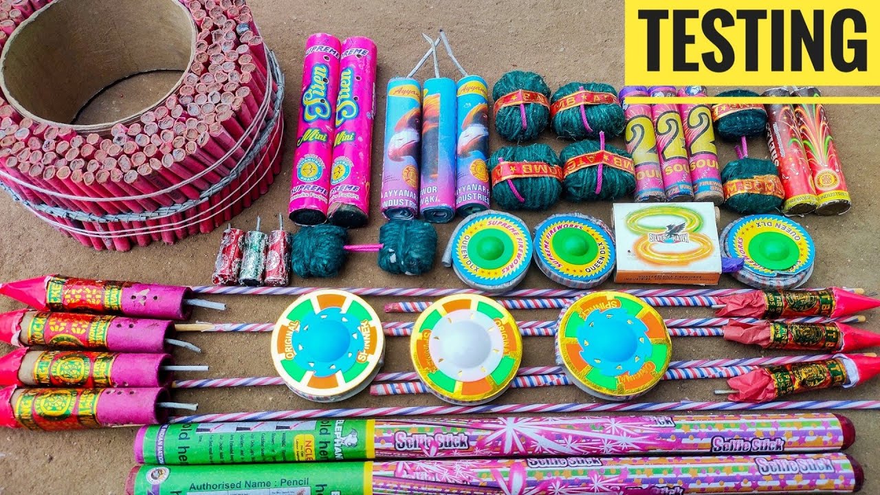 Different Types Of Crackers Testing | Patakhe Wala | Pataka Video ...