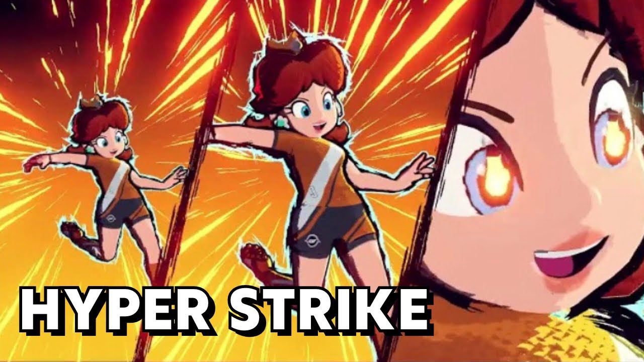 DAISY’S NEW HYPER STRIKE - Mario Strikers Battle League - YouTube