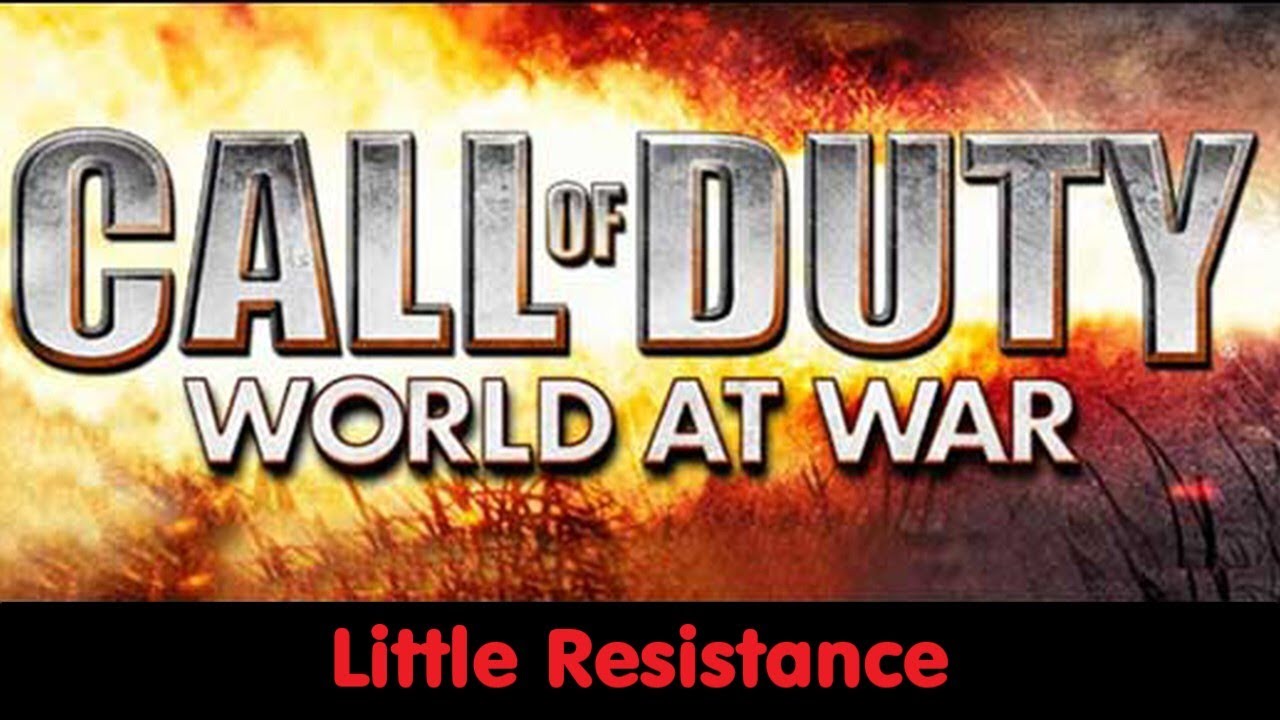 Call of Duty World at War - PVT Miller - Little Resistance - 2 - YouTube