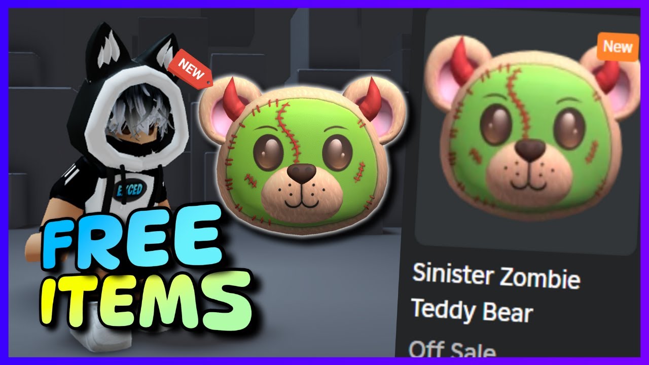 [EVENT] New FREE UGC items 🤩😍, How to get FREE UGC ITEMS Sinister ...