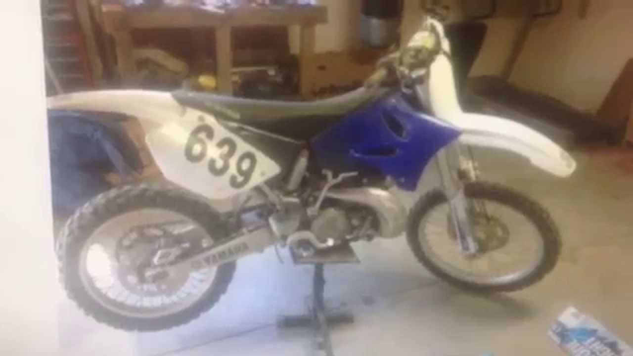 2002 yz 250 cold start restoration complete. - YouTube