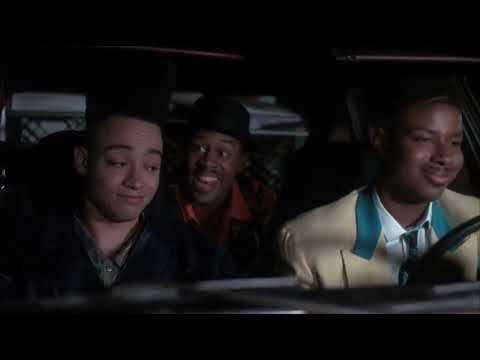 House Party (1990) - Kid and Sidney Goodnight Kiss Scene