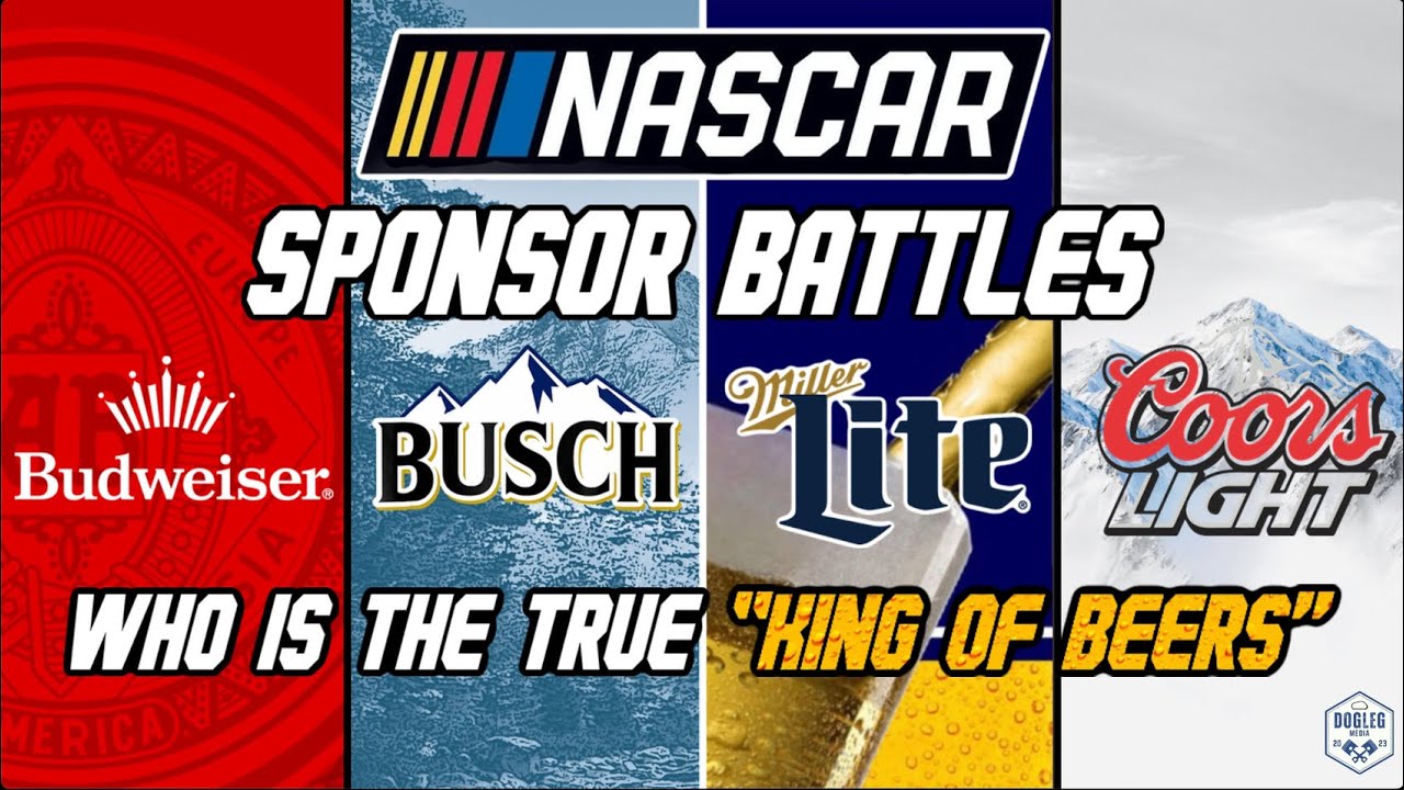 NASCAR Sponsor Battles: The Battle of the Beers - YouTube
