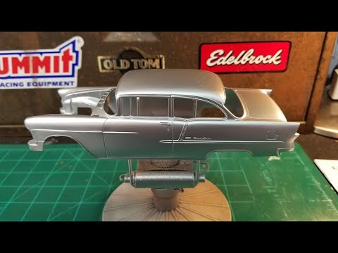 55 Chevy Kit Bash Update #4 - YouTube