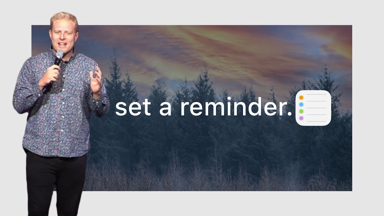 SET A REMINDER | PASTOR MATT BAKER | 10-16-2022 - YouTube