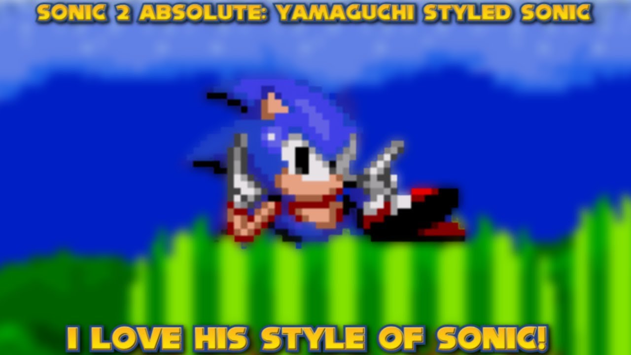 BEST STYLE OF SONIC! | Sonic 2 Absolute: Yamaguchi Styled Sonic [2023 ...