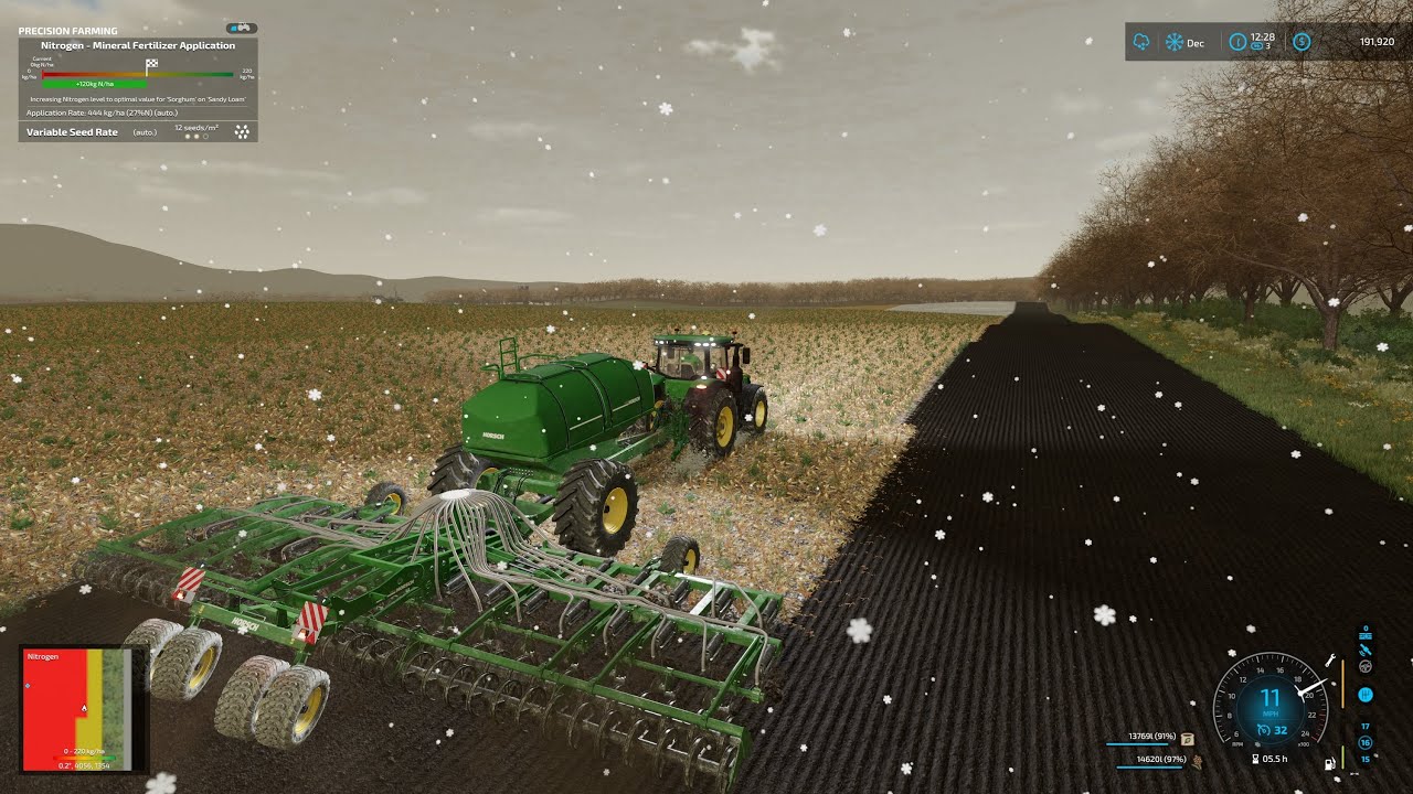 FS 22 UMRV (Black Acres Farm) * 14 * Corn Stalk Straw, Liming, Sowing ...