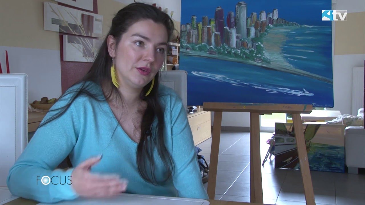 Catherine Fritsch Germain, artiste peintre blogueuse - YouTube