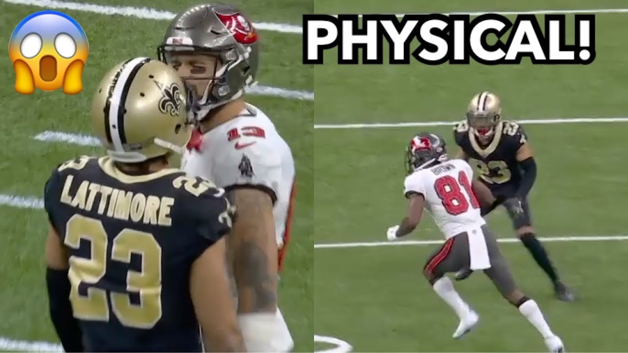 Mike Evans & Antonio Brown vs Marshon Lattimore & Janoris Jenkins (2021 ...
