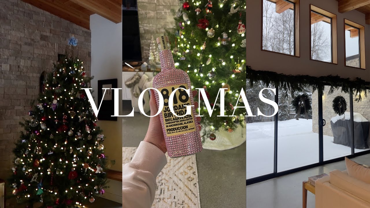 VLOGMAS DAY 11 | cozy day in alaska, barbie christmas tree, cute custom ...