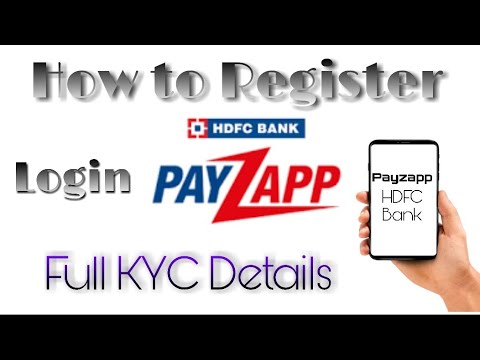 How to Register Hdfc payzapp || How to create payzapp Account || How to ...