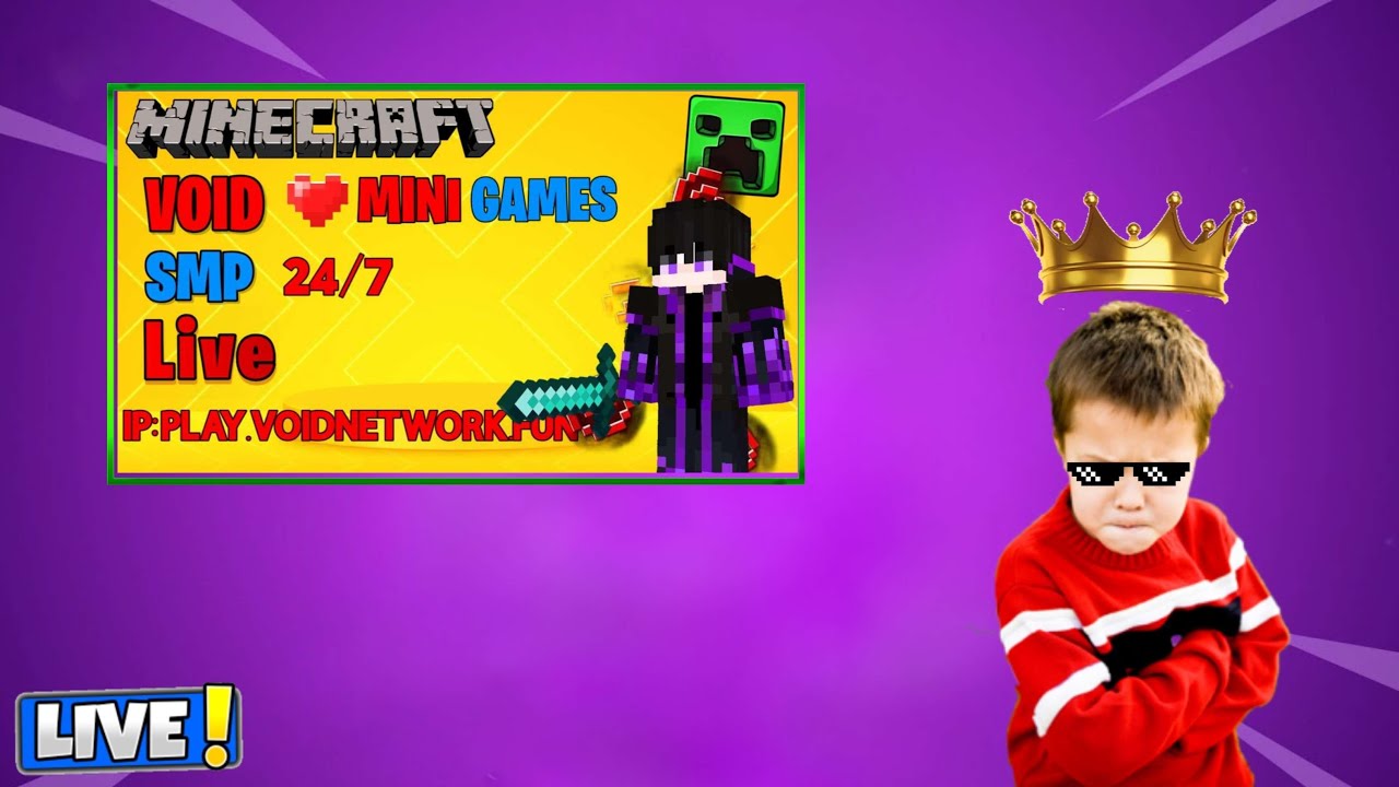 MINECRAFT VOID SMP Live | Lifesteal Smp - YouTube