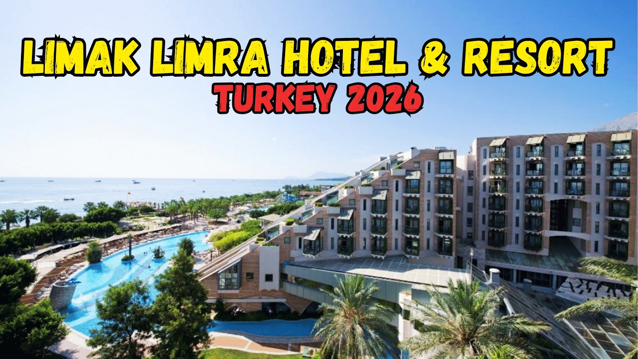 Limak Limra Hotel & Resort - Hotel Tour 2025 (Kemer Turkey) - YouTube