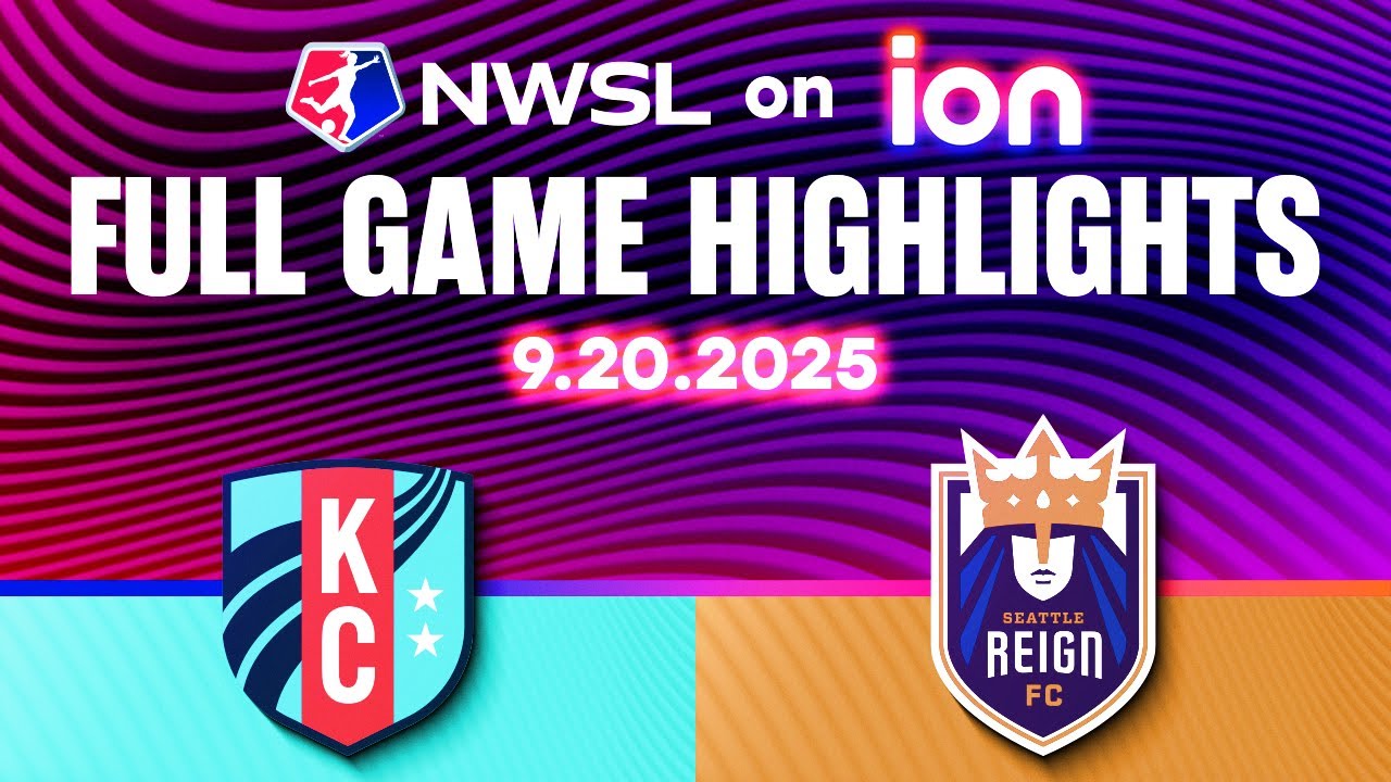 KC CURRENT vs. SEATTLE REIGN | MATCH HIGHLIGHTS | NWSL on ION - YouTube