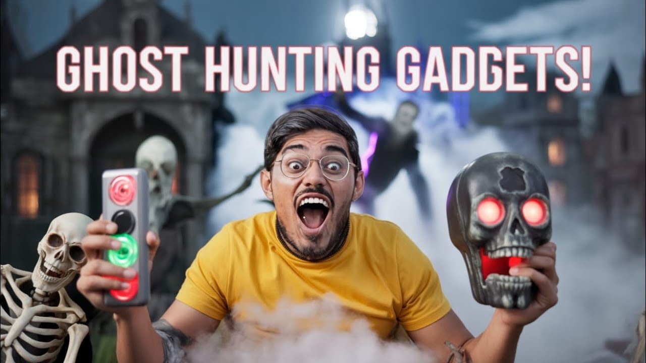 Ghost Hunting Gadgets Tested in Real Haunted Place 👻 | क्या मिला अंदर ...
