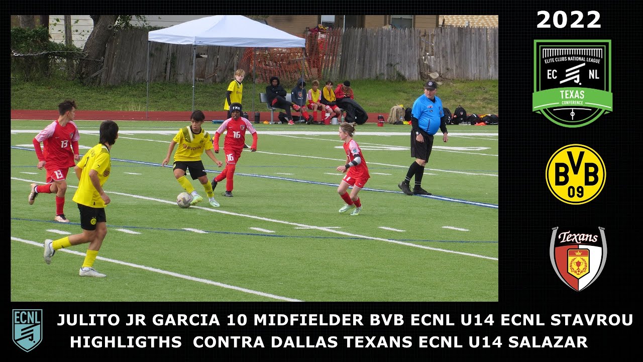 ECNL 2022 BVB ECNL MIDFIELDER JULITO JR GARCIA 10 MIDFIELD HIGHLIGHTS ...