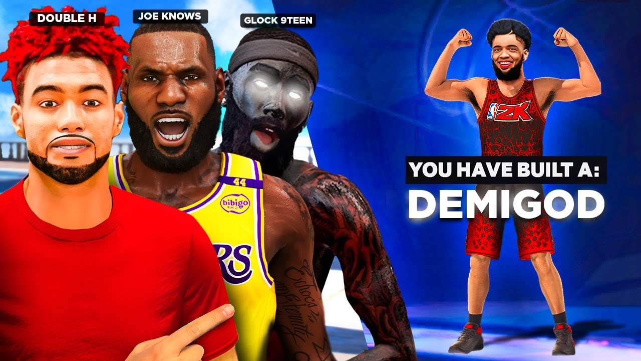 NBA 2K25 But 2K YouTubers Create My BUILD... - YouTube
