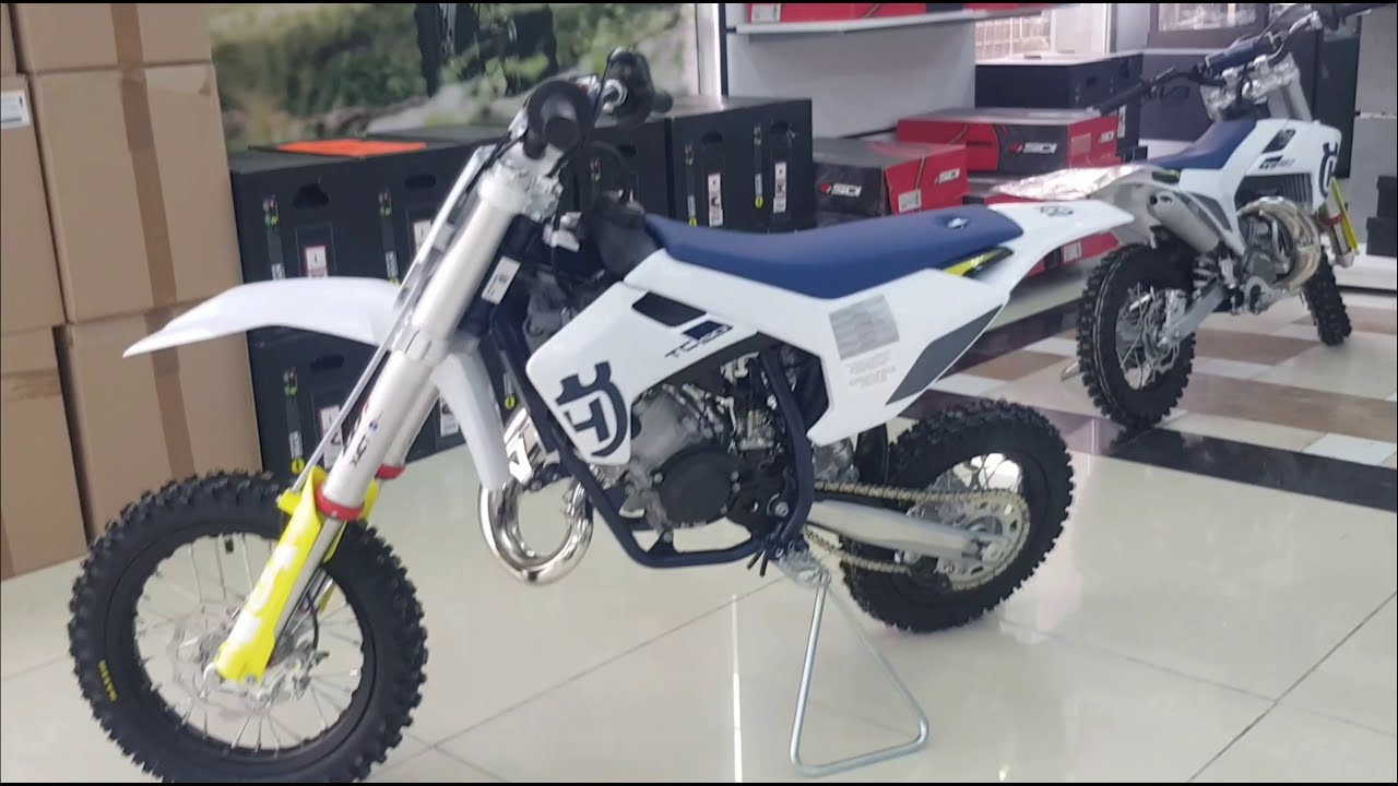 Miles get his Brandnew 2020 Husqvarna TC50 at SRG Motorsports and test ...