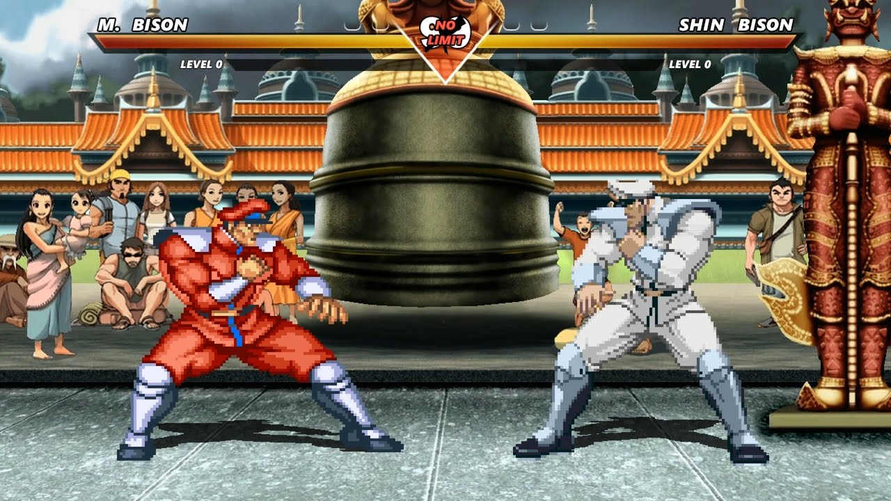 M BISON vs SHIN BISON - Highest Level Incredible Epic Fight! - YouTube