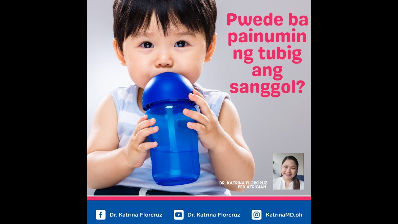 Pwede ba painumin ng tubig ang sanggol? (Can I give water to my baby ...