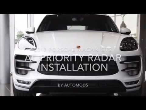 Porsche Macan ALP Radar Install - YouTube