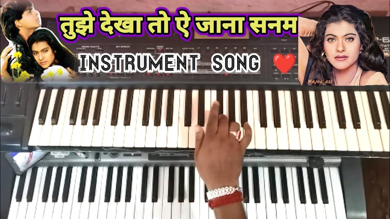 Tujhe Dekha To yeh Jaana Sanam |cover instrument Amrit mahato | Plg use ...