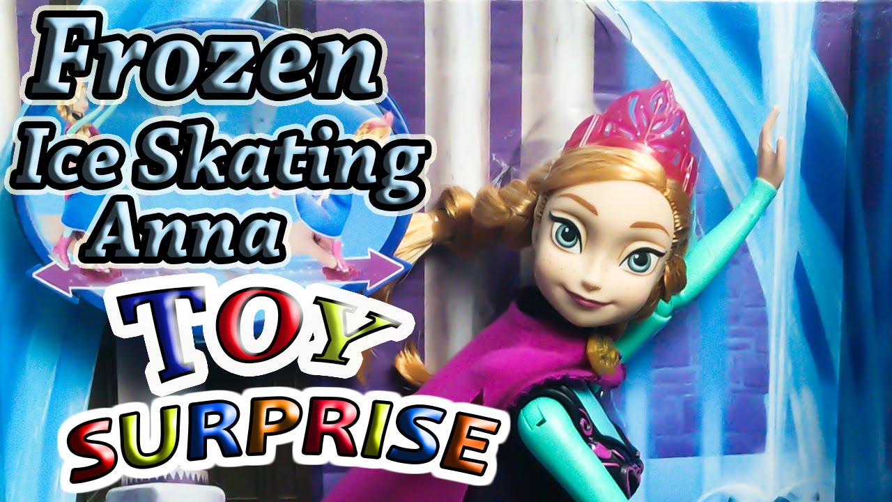 Frozen Ice Skating Anna Dance, Disney Doll, Disney Frozen, 겨울왕국 - YouTube