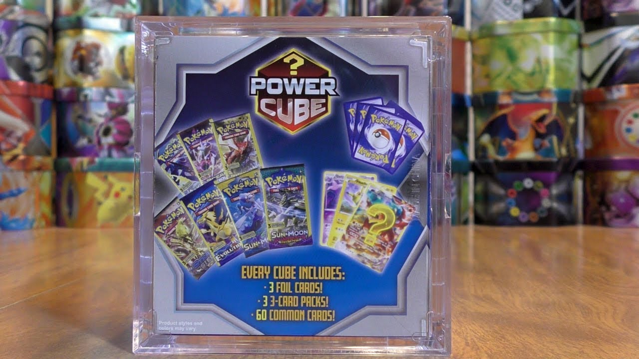 Pokemon Power Cube Opening - YouTube