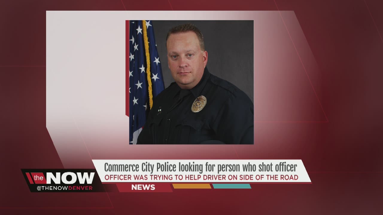 Commerce City Police search for cop shooter - YouTube