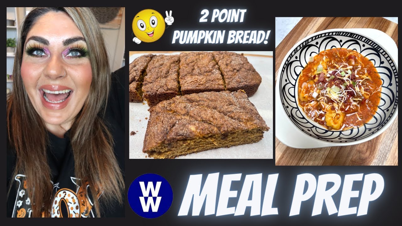 LOW POINT WW MEAL PREP FOR WEIGHT LOSS - 2 POINT COOKIES 🍪 - PUMPKIN ...