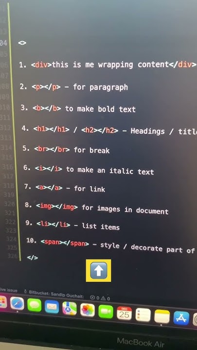 10 Html Tags Everyone Knows Developer Javascript Interview Short React Html Css Ytshorts
