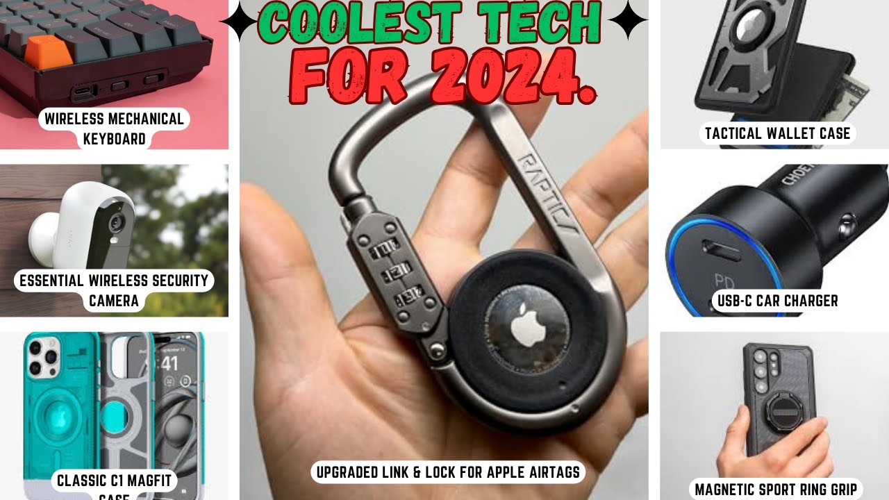 We've rounded up the coolest tech gadgets for 2024. - YouTube