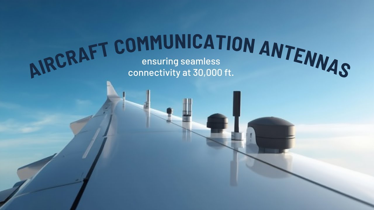 Aircraft Communication Antennas - YouTube