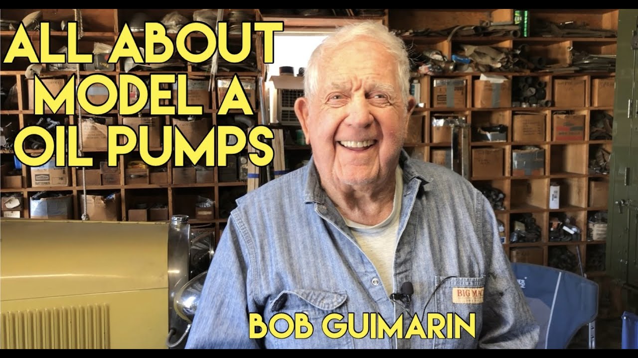 Ford Model A engine oil pumps with Model A expert Bob Guimarin - YouTube