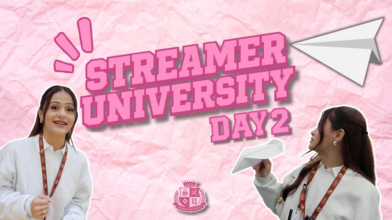 STREAMER UNIVERSITY DAY 2 | vlog - YouTube
