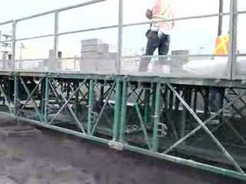 Self Raising Scaffold - YouTube