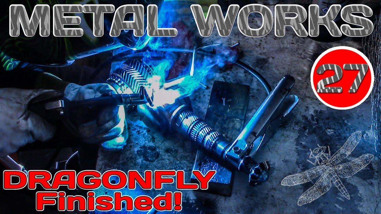 Scrap Metal Dragonfly build finished! - YouTube