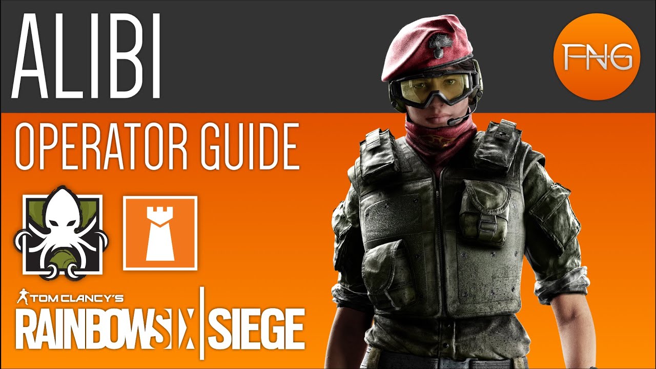 Alibi Operator Guide - Rainbow Six Siege - YouTube