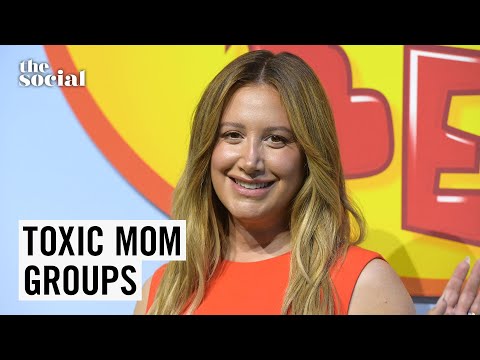 Ashley Tisdale Breaks Up With Toxic Celebrity Mom Group | The Social