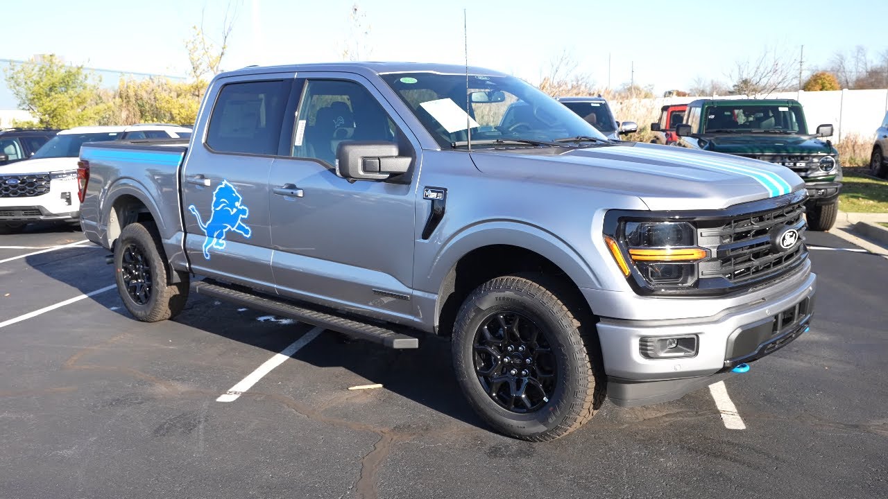 2024 Ford F150 Detroit Lions Edition 175/800 - YouTube